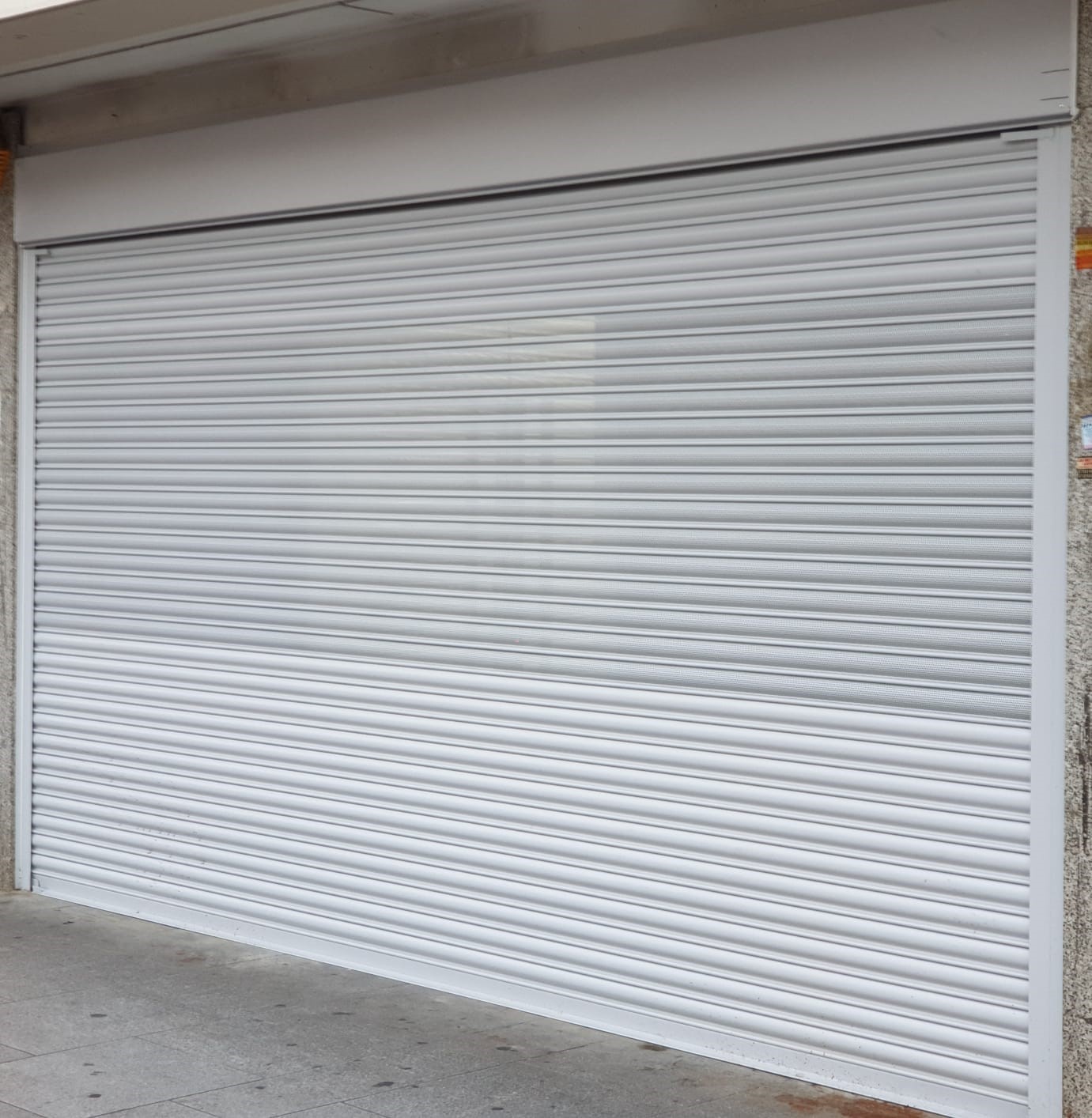 Perforated Shutters – Shop Fronts Shutters